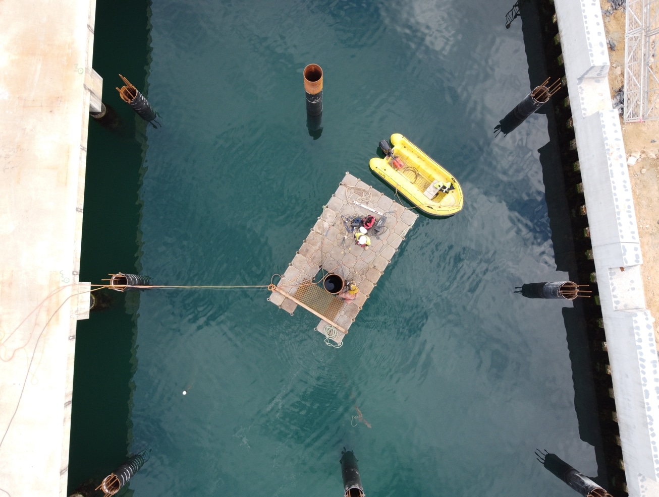 AMC 2 Wharf Deck Infill | Geomarine