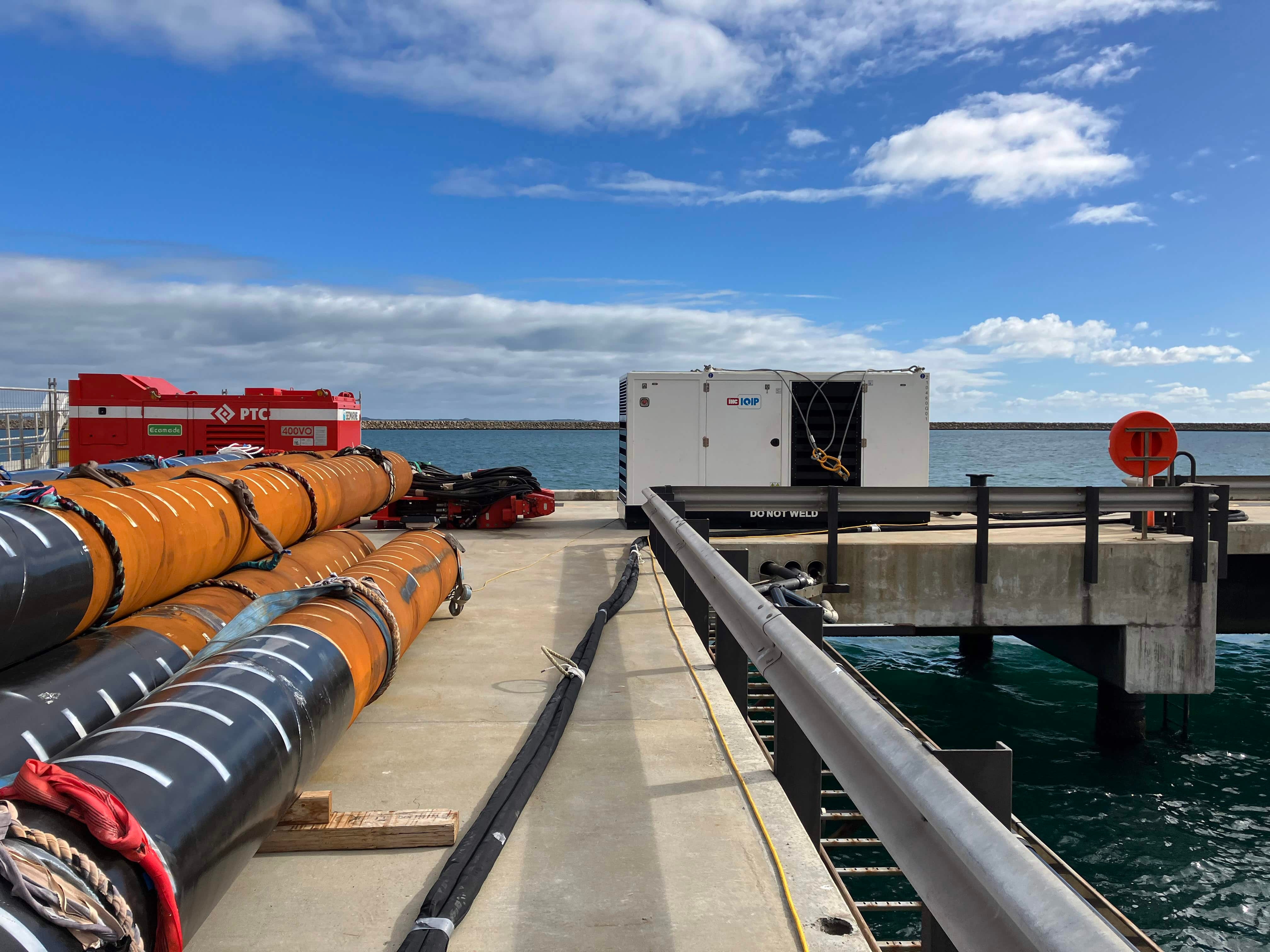 AMC 2 Wharf Deck Infill | Geomarine