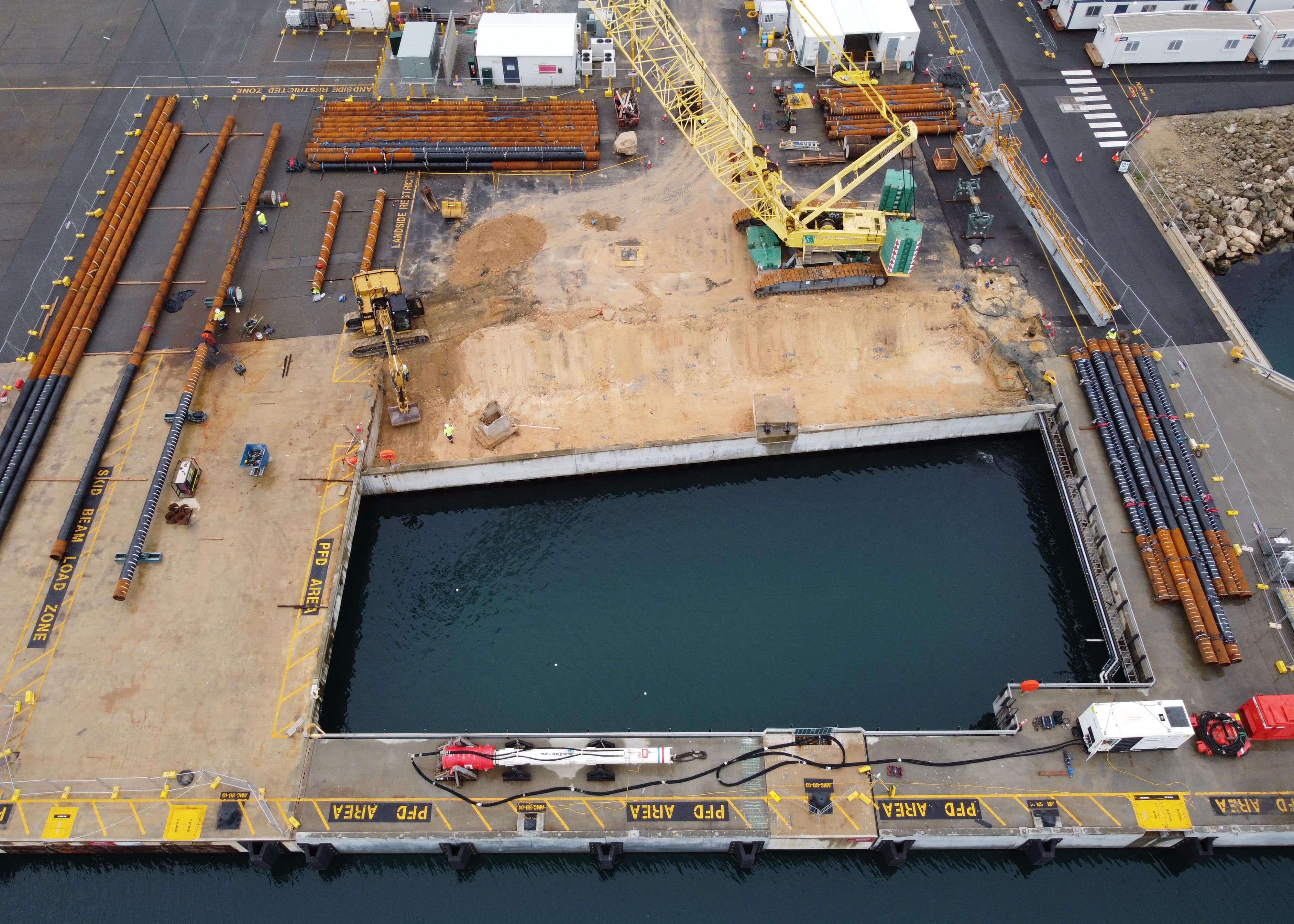 AMC 2 Wharf Deck Infill | Geomarine