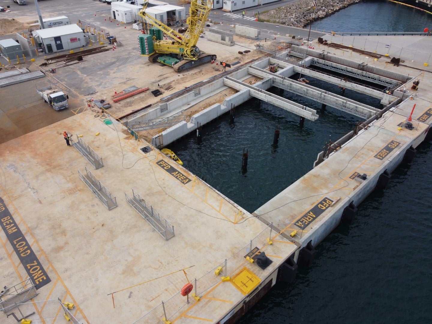 AMC 2 Wharf Deck Infill | Geomarine