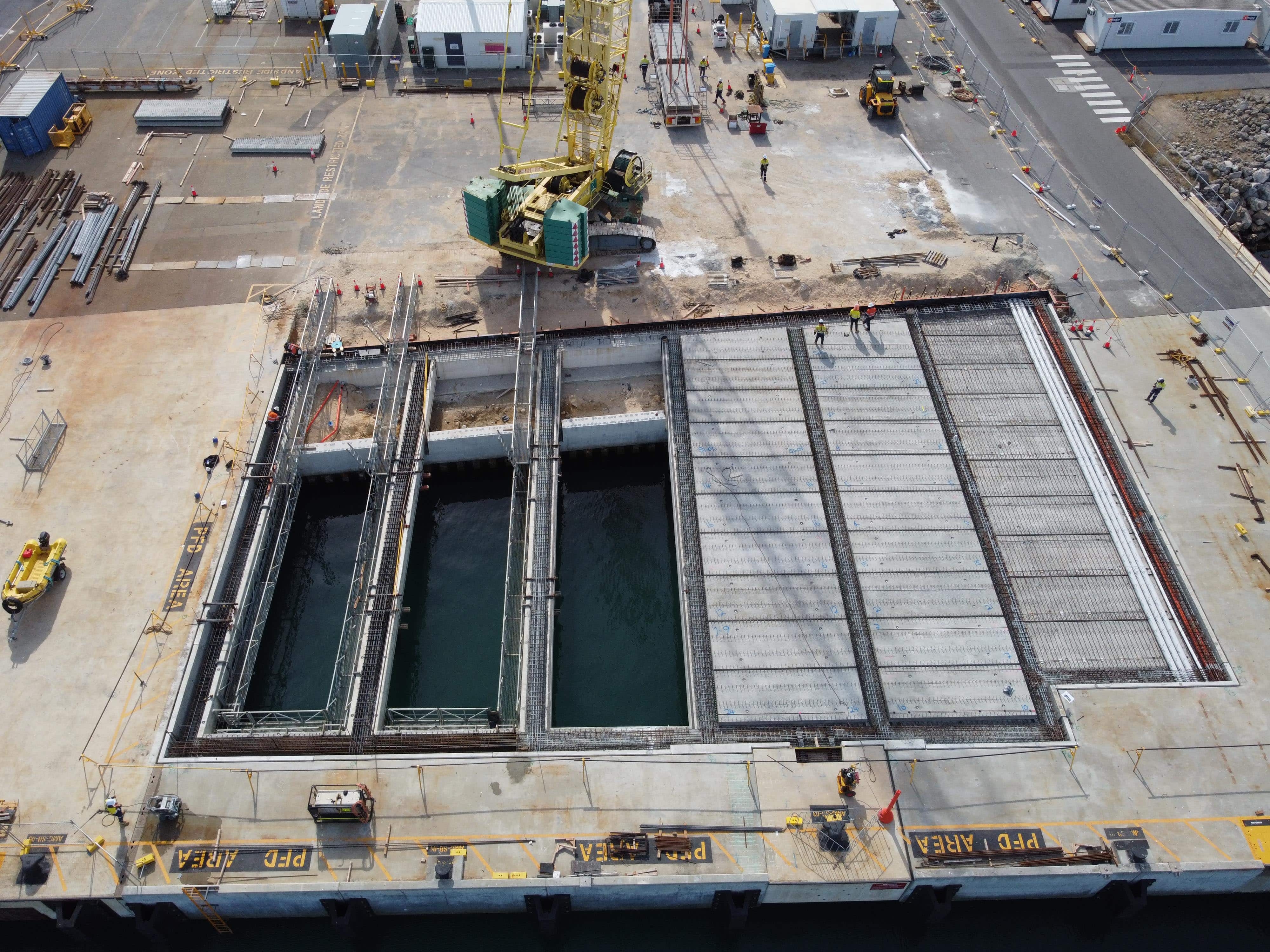 AMC 2 Wharf Deck Infill | Geomarine