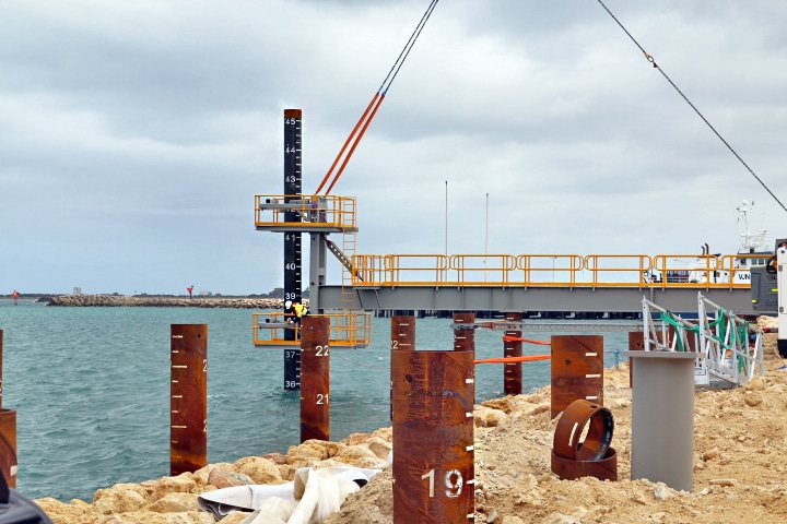 AMC 1 Wharf Extension and New Finger Wharf | Geomarine